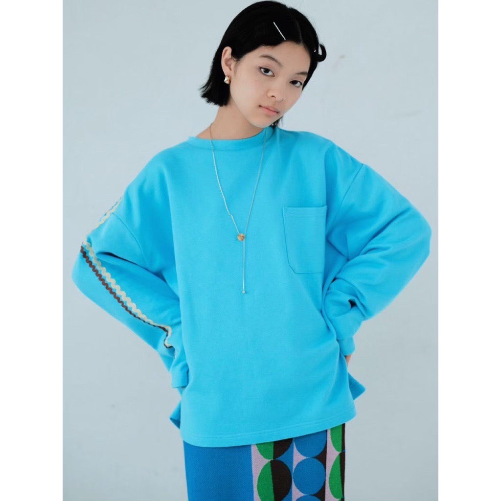 RICK RACK TAPE LS SWEATSHIRT – HCAE ONLINE STORE